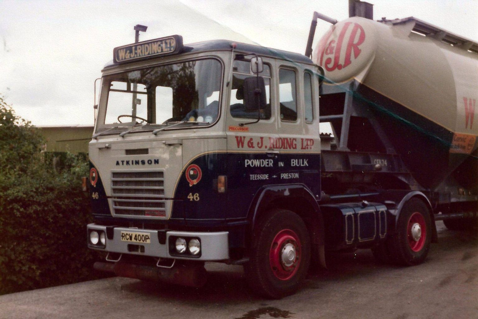 SEDDON ATKINSON 400 – W & J RIDING LTD